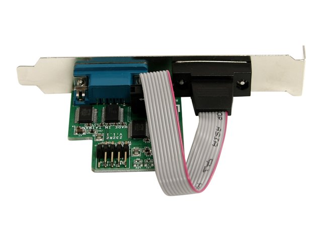 StarTech.com Motherboard Serial Port - Internal - 2 Port - Bus Powered ...