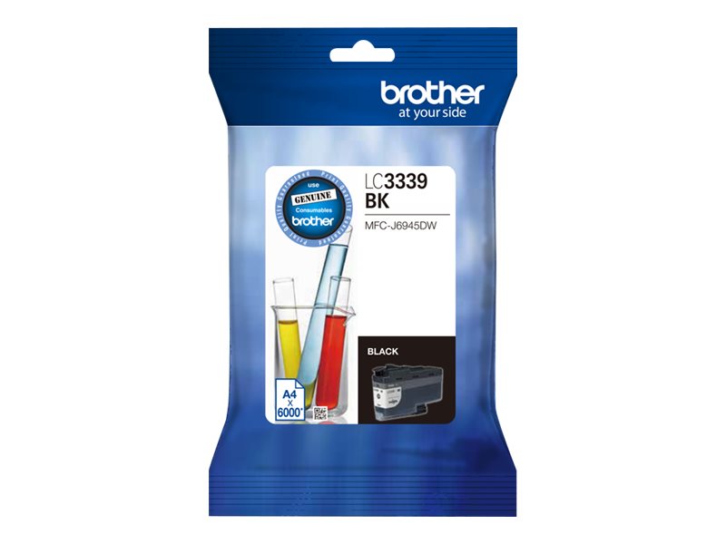 Brother LC3339XLBK, Super High Yield, black, original, ink cartridge ...