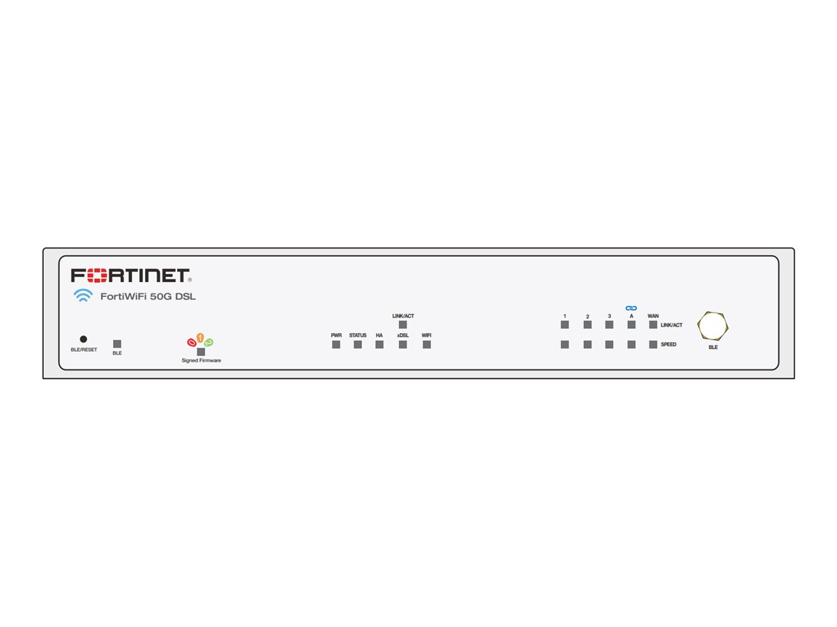 Fortinet FortiWiFi 50G-DSL | Overview, Specs, Details | SHI