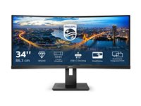 Philips B Line 346B1C - LED monitor - curved - 34"