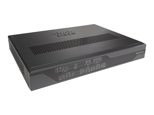 Cisco 881 Fast Ethernet Secure Router with dual radio 802.11n WiFi ...