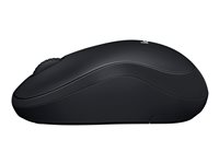Logitech M185 - mouse - 2.4 GHz - black