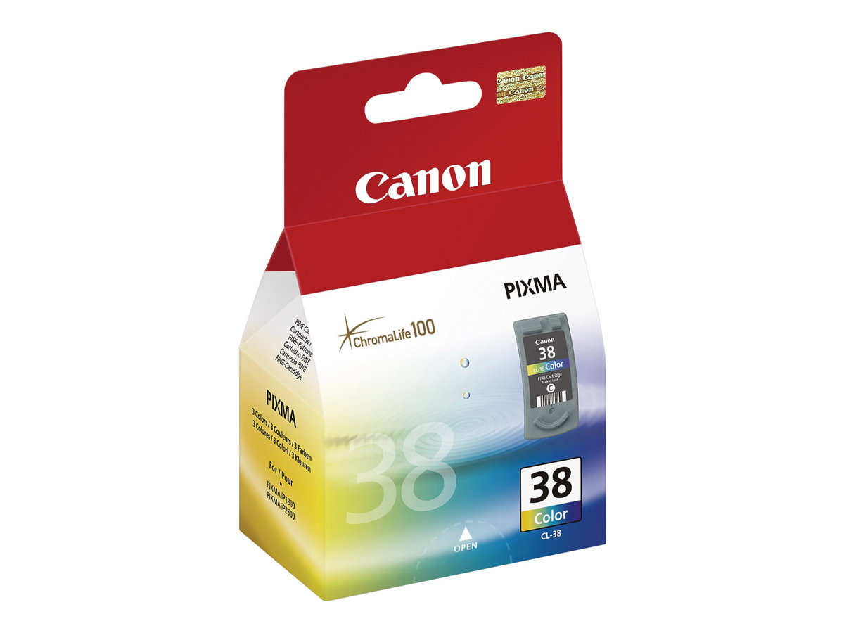 Canon CL-38 - 9 ml - color (cyan, magenta, yellow) | www.uk.shi.com