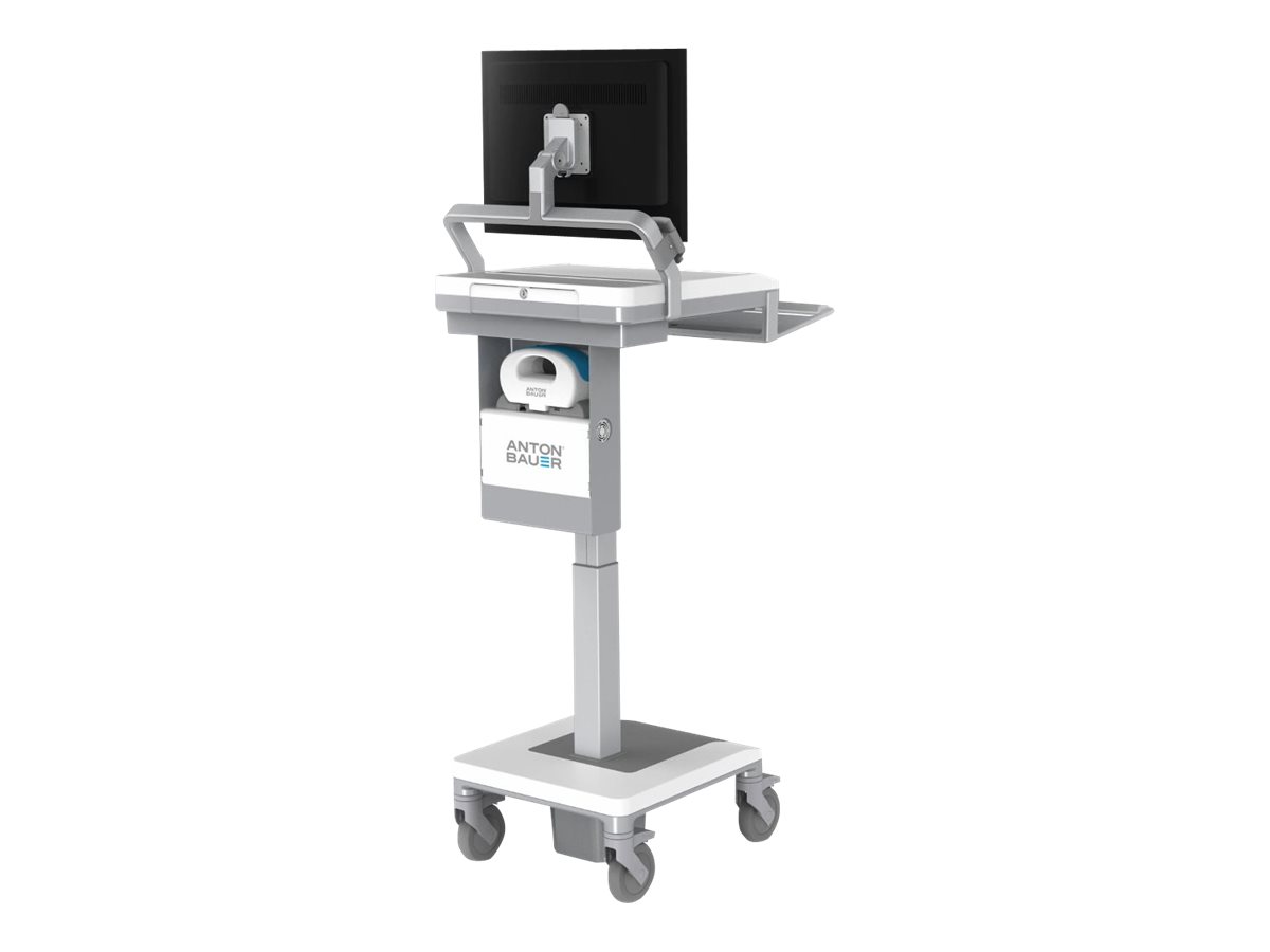 Humanscale TouchPoint T7 Elora Powered with LED Light PC Gantry and PC ...