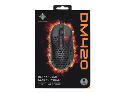 DELTACO GAMING DM420 - Mouse - optical - 6 buttons - wired - USB ...