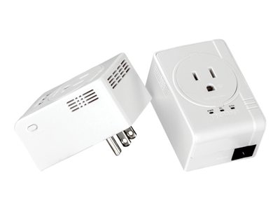 TRENDnet TPL-407E2K - powerline adapter - wall-pluggable