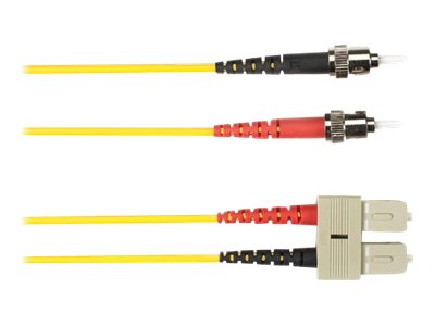 Black Box - Patch cable - ST multi-mode (M) to SC multi-mode (M) - 15 m ...