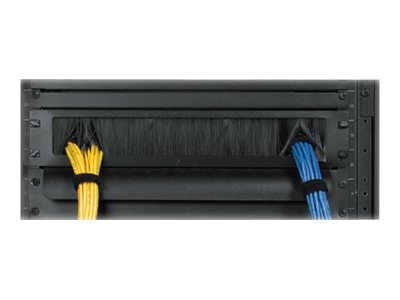 Wright Line - Cable management blanking panel with brush strip ...