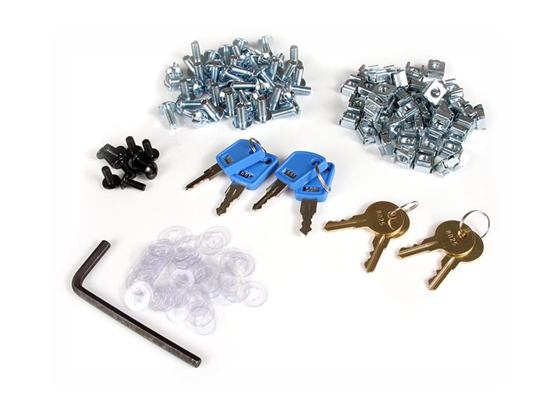 StarTech.com 25U Network Rack Cabinet on Wheels - 36in Deep - Portable ...