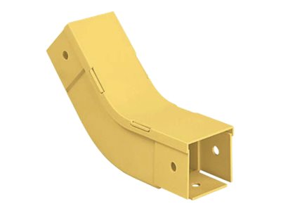 Panduit FiberRunner - Cable raceway angled fitting (vertical) | www.shi.com
