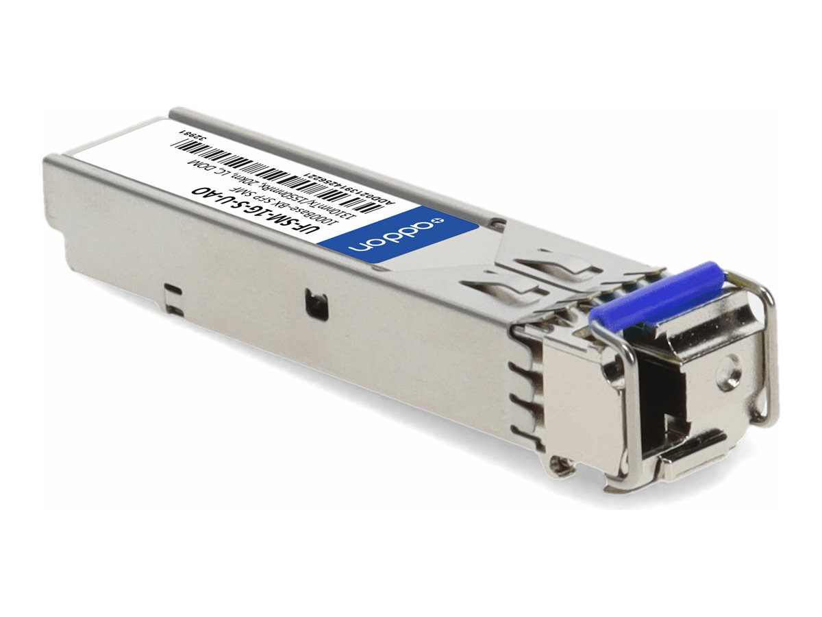 AddOn - SFP (mini-GBIC) transceiver module (equivalent to: Ubiquiti UF ...