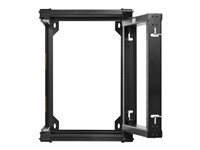 Tripp Lite SmartRack 12U Wall-Mount 2-Post Open Frame Rack, Hinged ...