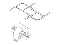 Tripp Lite SmartRack Toolless Movable Waterfall Adapter Kit with 48 in ...