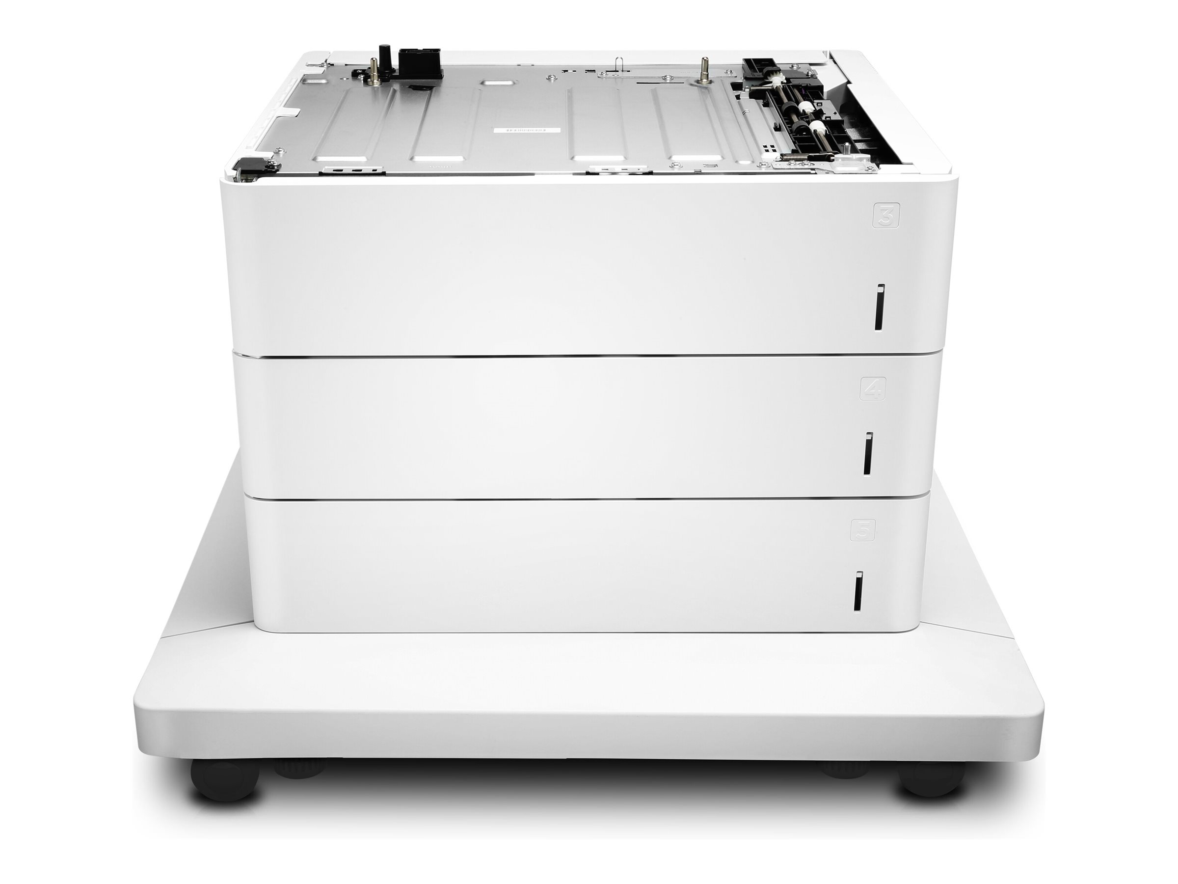 HP Paper Feeder and Stand - media tray / feeder - 1650 sheets - P1B11A ...