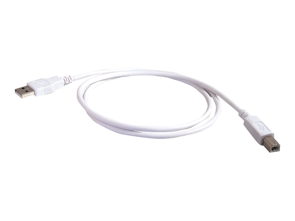 C2G 2m USB Cable - USB A to USB B Cable | SHI