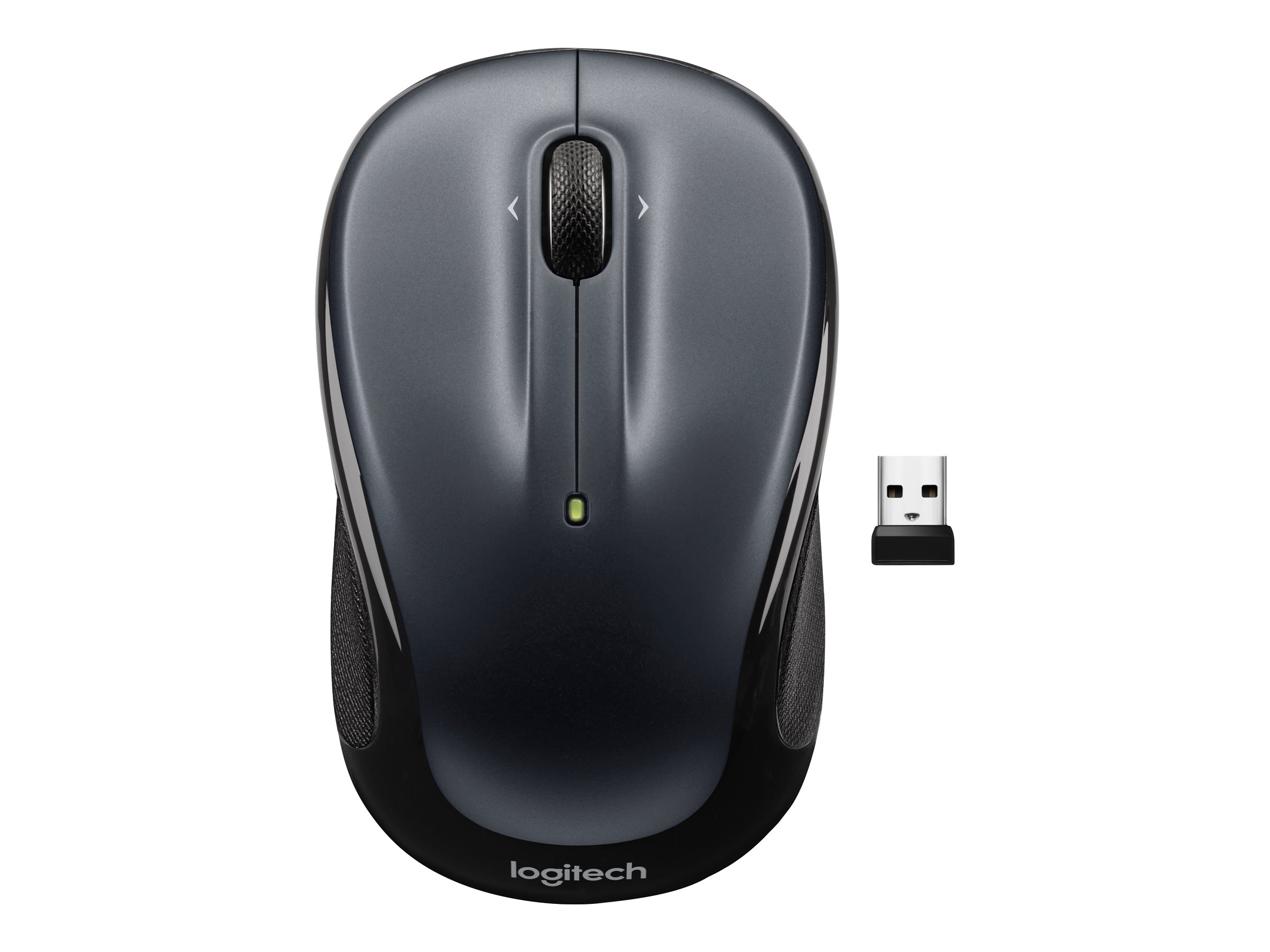 Logitech M325s Wireless Mouse, 2.4 GHz with USB Receiver, Dark Silver ...