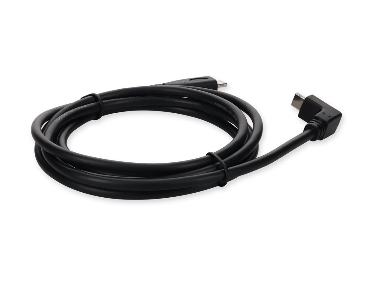 AddOn - USB cable - 24 pin USB-C (M) to 24 pin USB-C (M) right-angled | SHI