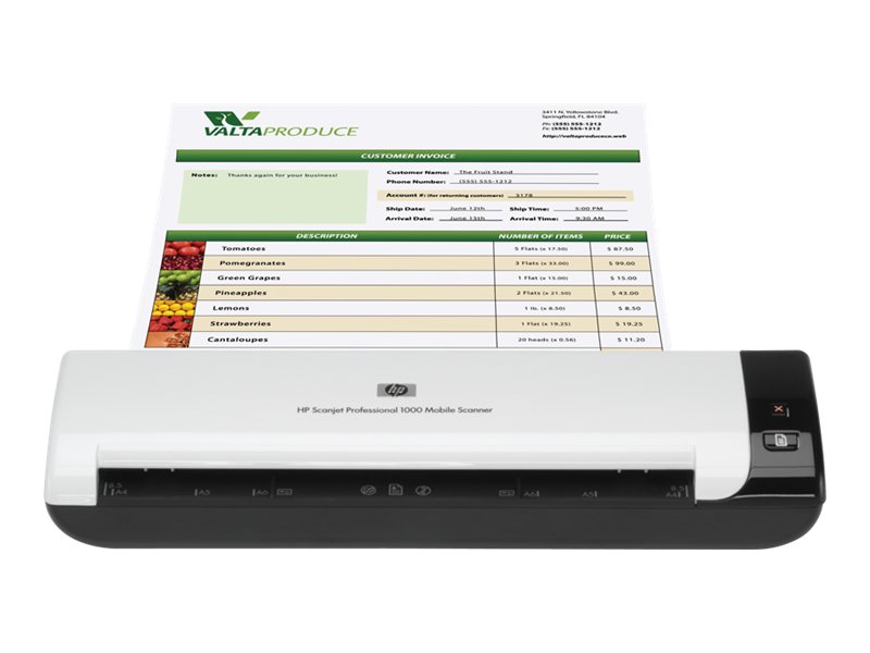 HP ScanJet 1000 Professional Mobile Scanner | Overview, Specs, Details ...