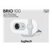 Logitech BRIO 100 Webcam - 2 Megapixel - Off White - USB Type A - 1 Pack(s)