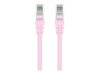 Belkin Cat6 3ft Pink Ethernet UTP Patch Cable, Snagless, Molded, RJ45 ...