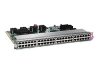 Cisco Line Card E-Series - switch - 48 ports - plug-in module