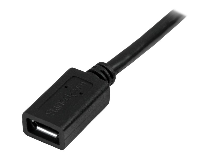 StarTech.com Câble d'extension Micro USB 50 cm - M/F (USBUBEXT50CM)