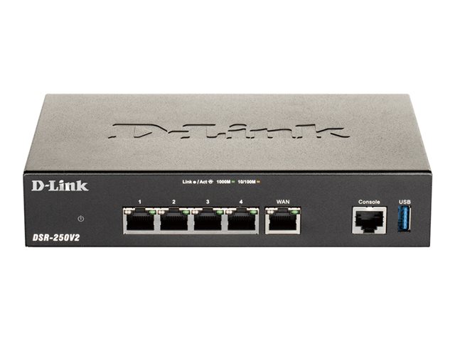 D-Link DSR-250V2 - routeur - de bureau (DSR-250V2/E)