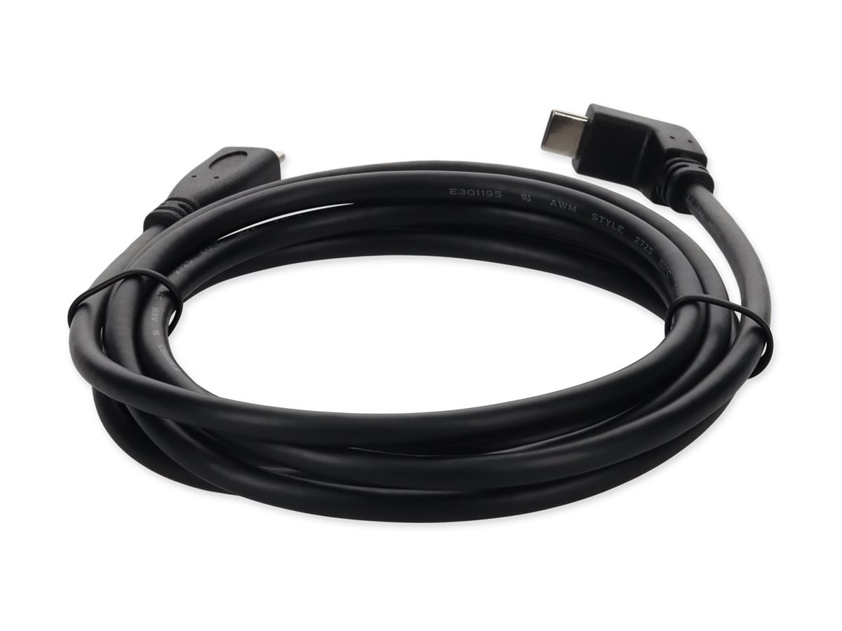 AddOn - USB cable - 24 pin USB-C (M) to 24 pin USB-C (M) right-angled | SHI