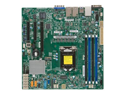 SUPERMICRO X11SSH-F - motherboard - micro ATX - LGA1151 Socket - C236