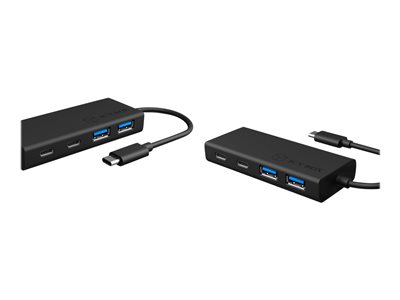 ICY BOX IB-HUB1426-CPD - Hub - 4 x SuperSpeed USB 3.0 - stasjonær (IB ...