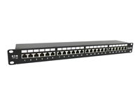 Tripp Lite 24-Port Cat6a Shielded Patch Panel - 10 Gbps, STP, 110 Punch ...