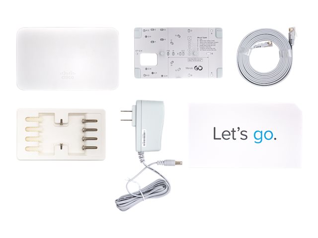 GR10-HW-UK - Cisco Meraki Go GR10 - radio access point - Wi-Fi 5, Wi-Fi ...