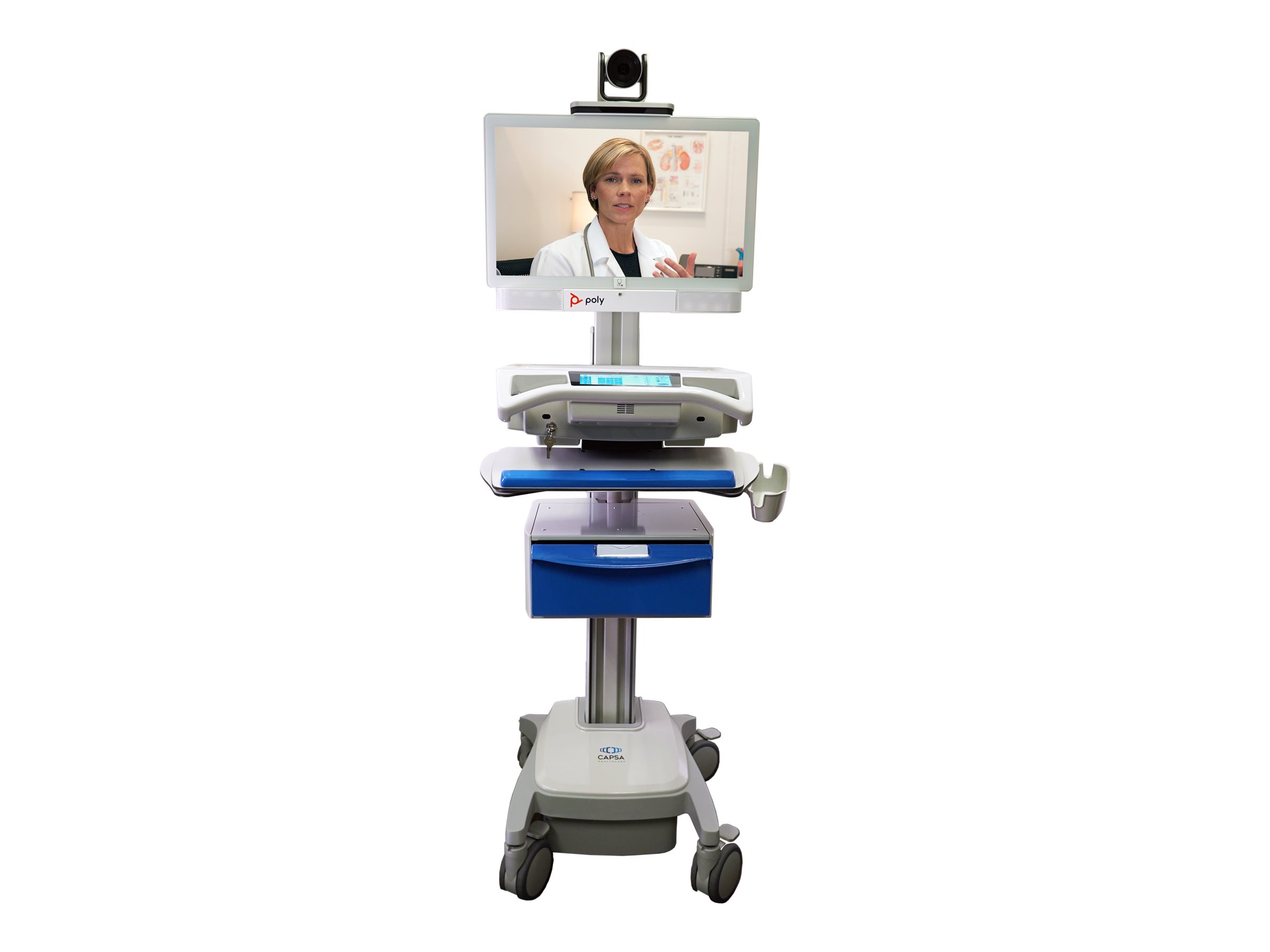 Poly Telehealth Cart | Overview, Specs, Details | SHI