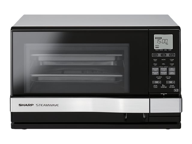 Sharp Steamwave AX-1110(SL)M - microwave oven with grill - freestanding ...