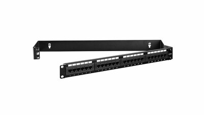 Patch panel bracket store