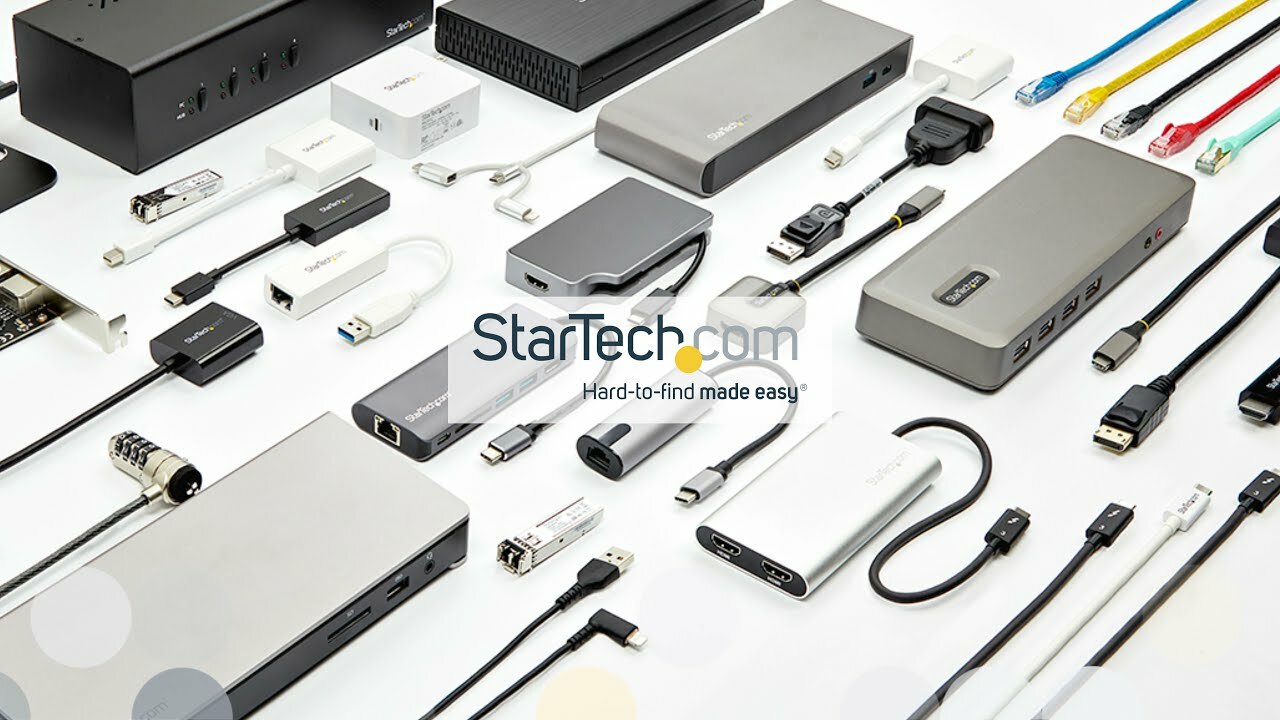 StarTech.com USB C Dock, 4K Dual Monitor DisplayPort, Mini Laptop ...