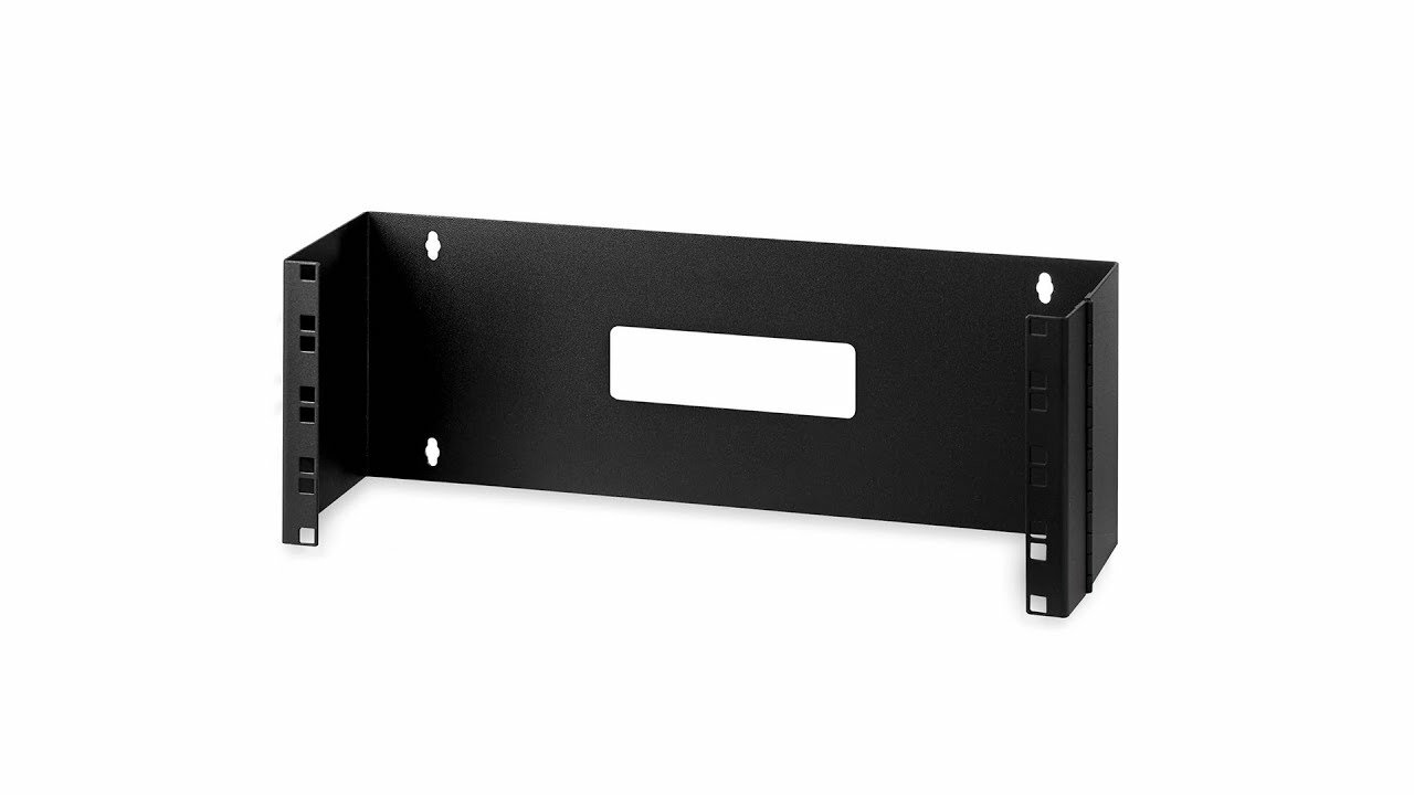 StarTech.com 4U 19in Hinged Wallmounting Bracket for Patch Panels