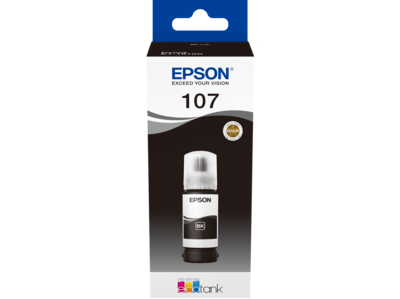 Epson EcoTank 107 - 70 ml - black - original - ink refill - for EcoTank ...