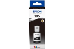 Epson 105 - 140 ml - black - original - ink tank - for EcoTank ET-7700 ...