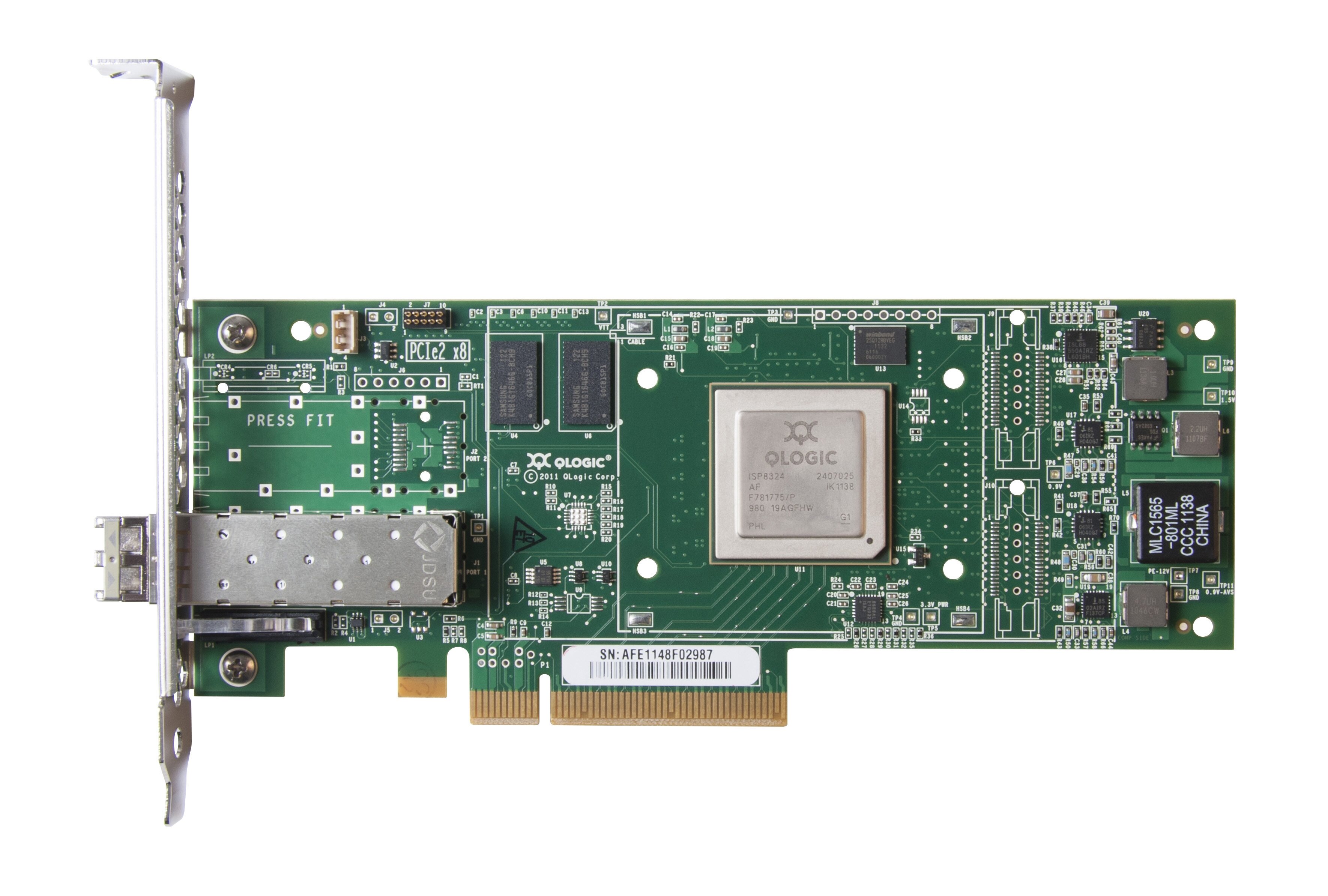 HPE StoreFabric SN1000Q 16Gb Single Port - host bus adapter - PCIe 3.0 ...