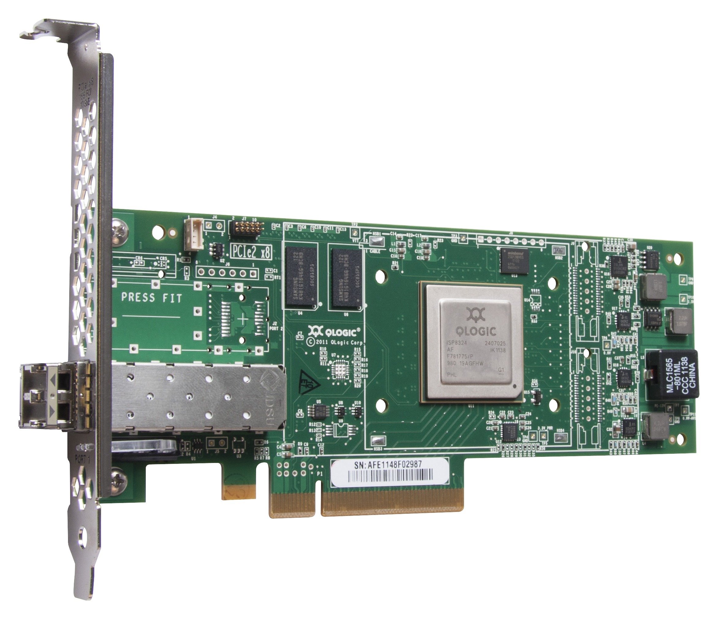 HPE StoreFabric SN1000Q 16Gb Single Port - host bus adapter - PCIe 3.0 ...