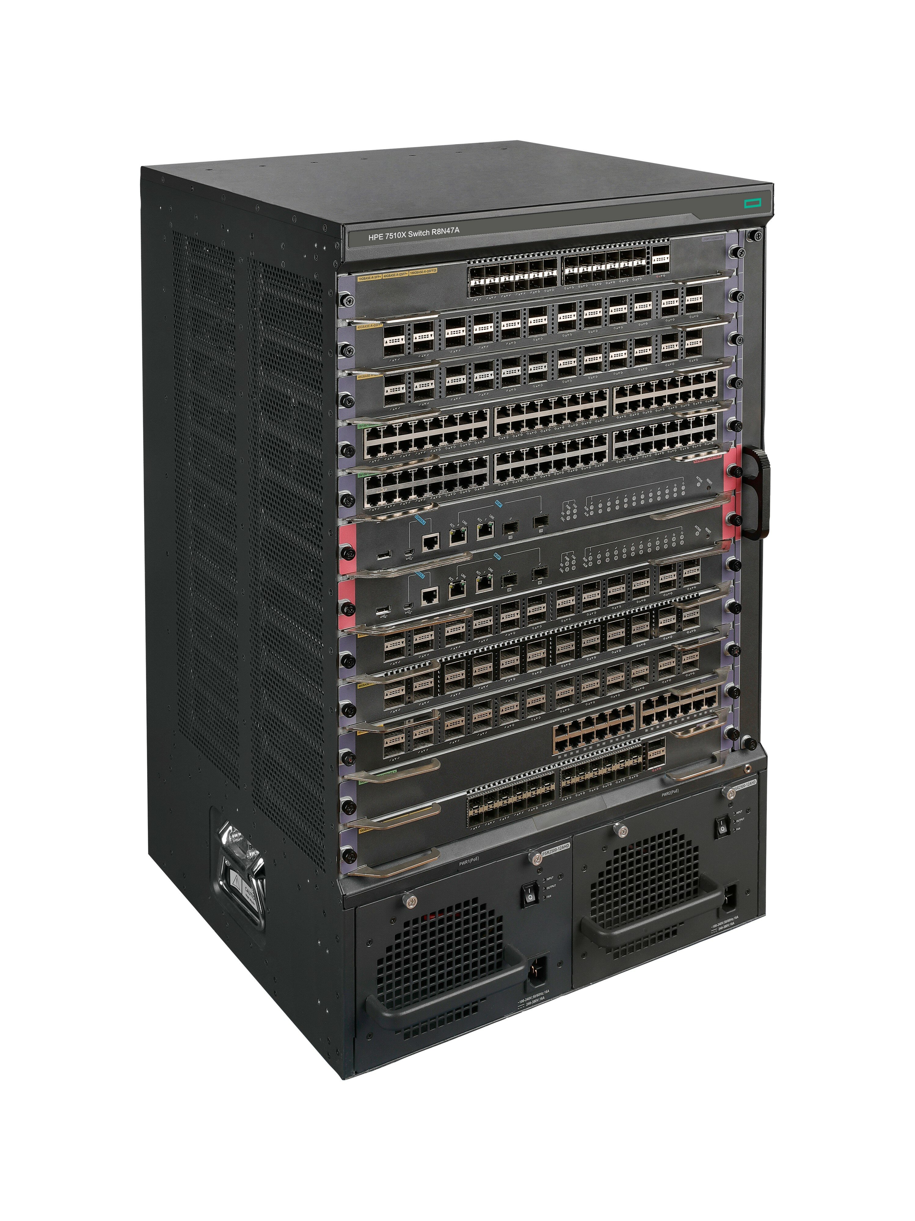 HPE FlexNetwork 7510X Chassis - switch - managed - rack-mountable