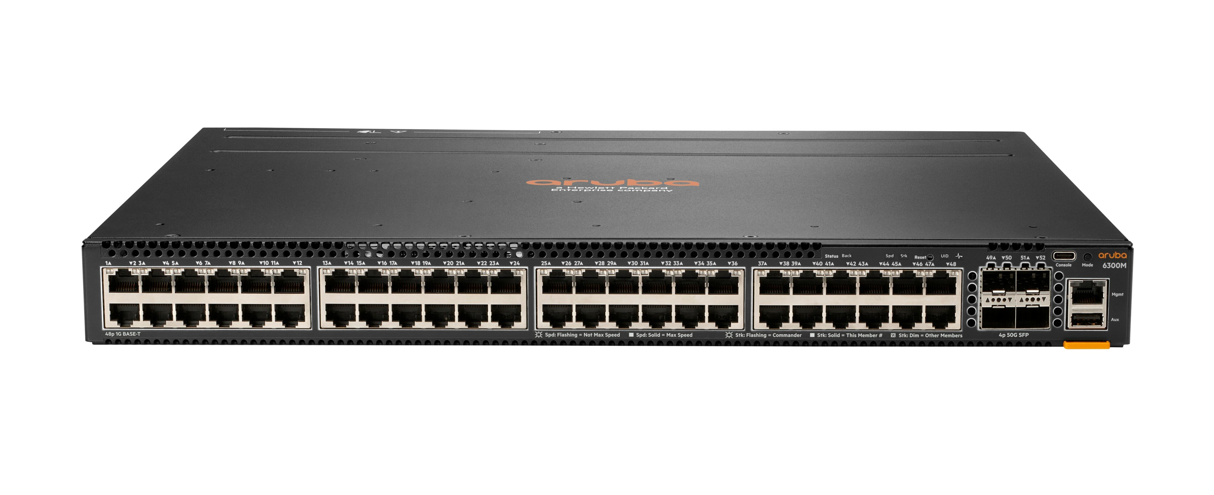 HPE Aruba 6300M - switch - 48 ports - managed - rack-mountable
