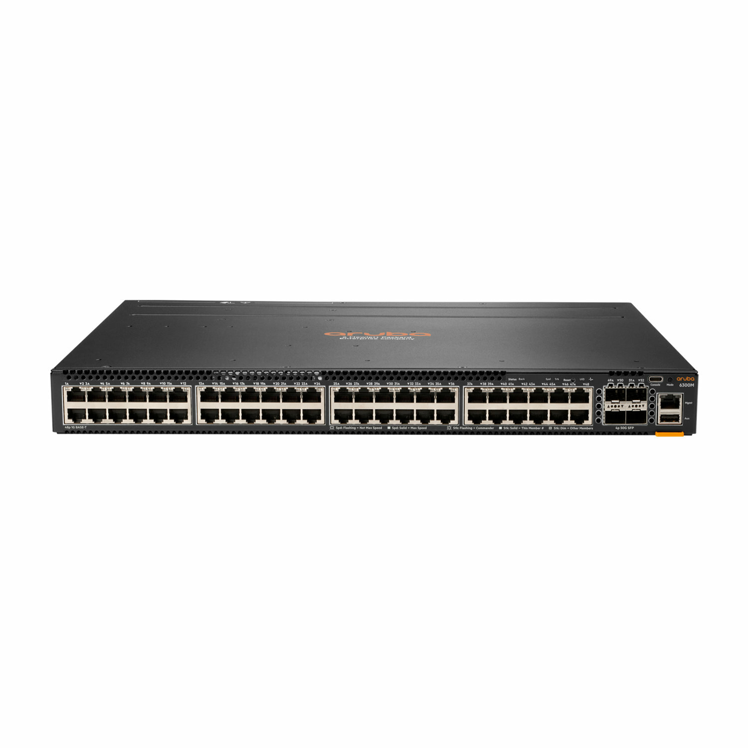 HPE Aruba 6300M - switch - 48 ports - managed - rack-mountable