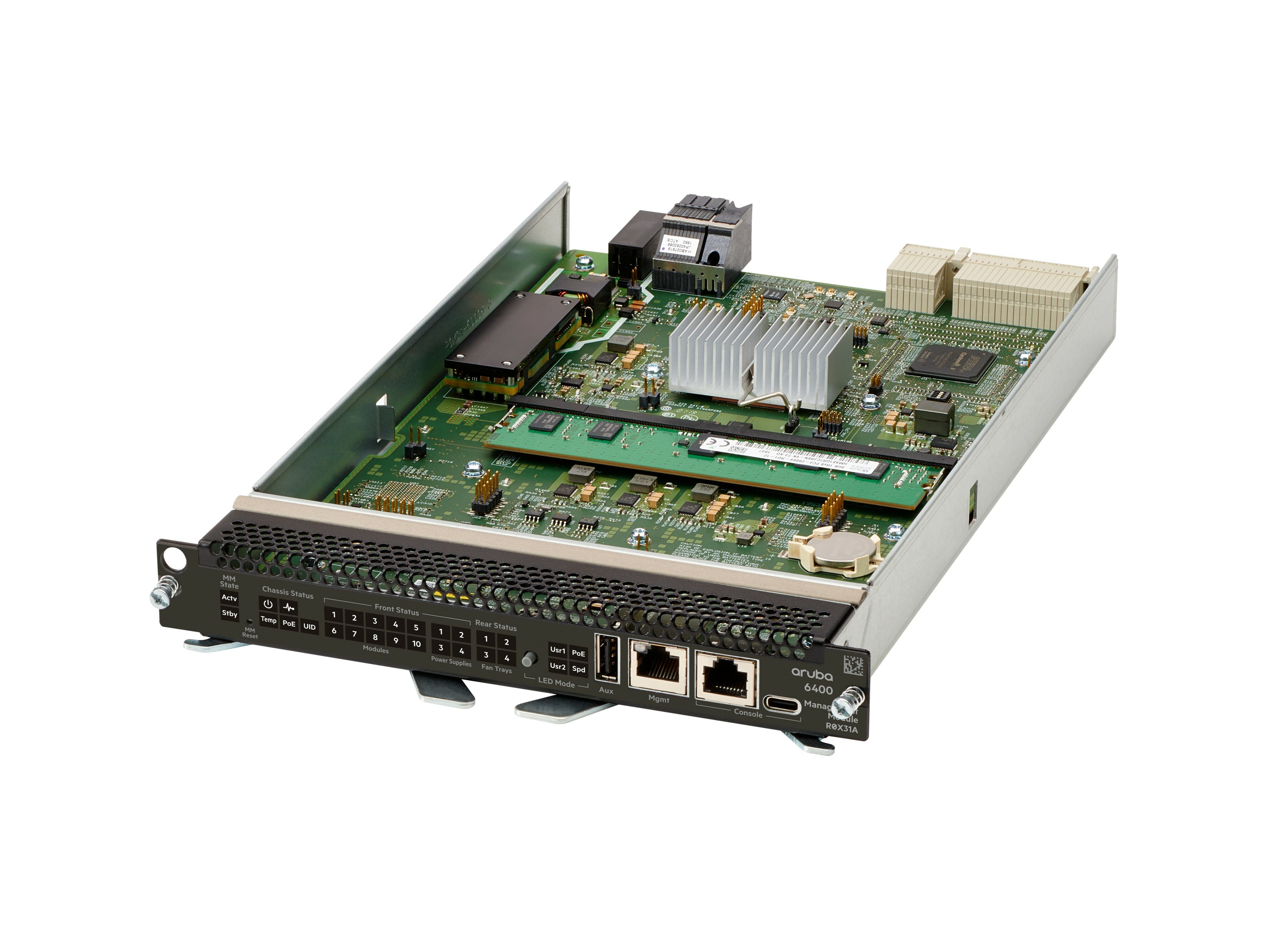 HPE Aruba 6400 Management Module - network management device