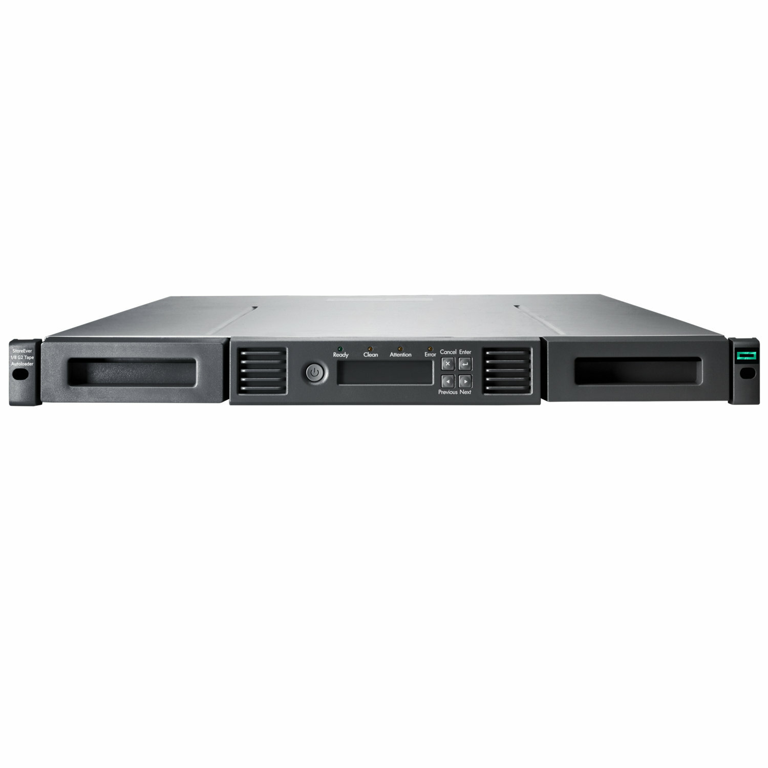 HPE StoreEver 1/8 G2 tape autoloader - no tape drives
