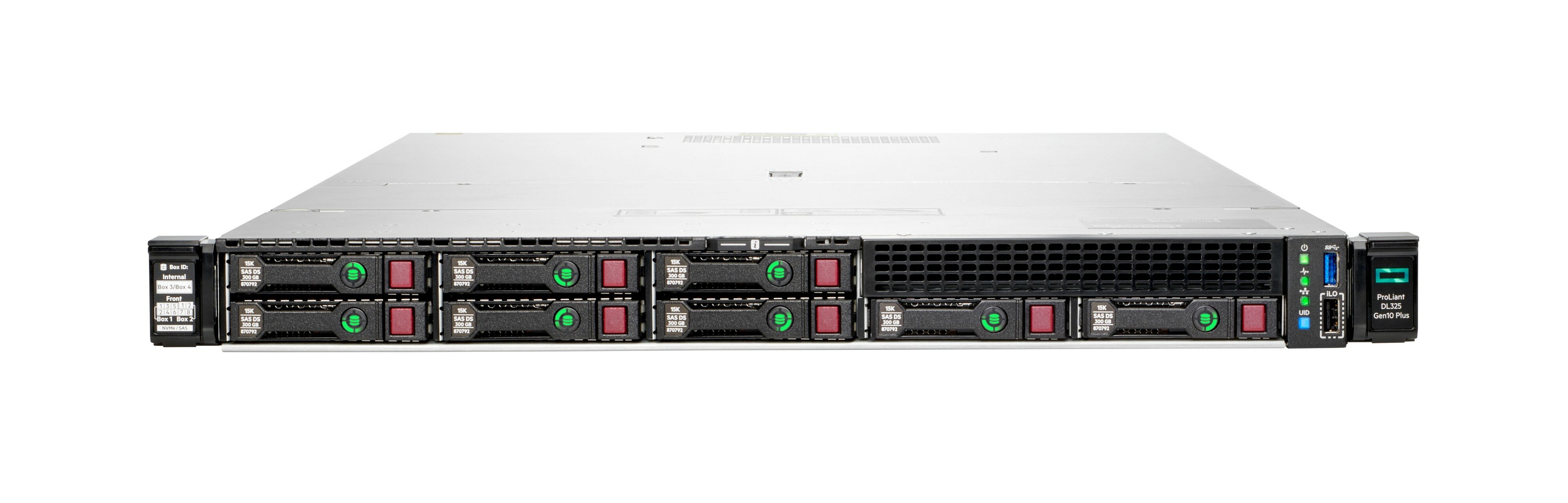 HPE ProLiant DL325 Gen10 Plus - rack-mountable - no CPU - 0 GB - no HDD