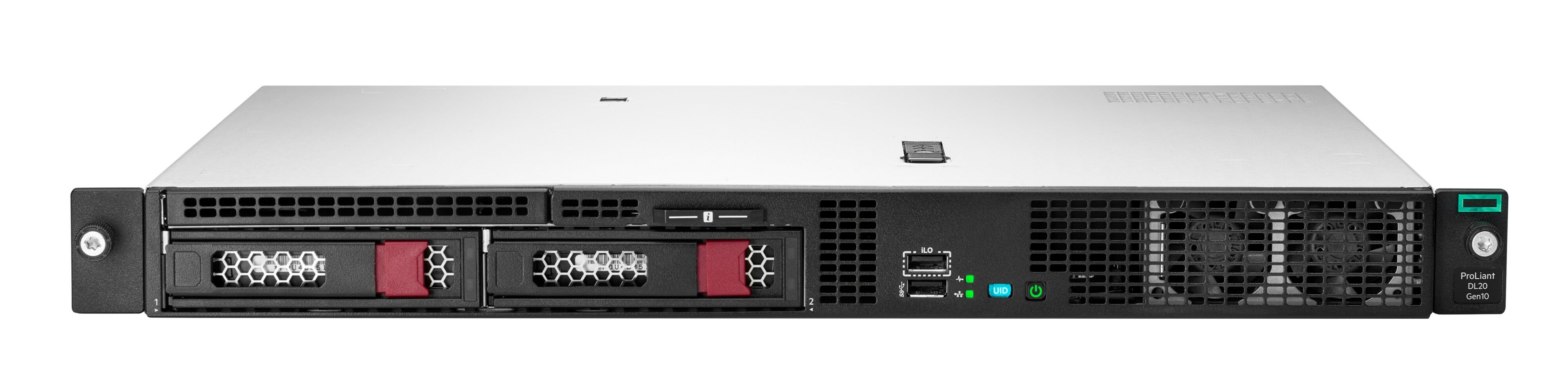 HPE ProLiant DL20 Gen10 - rack-mountable - no CPU - 0 GB - no HDD