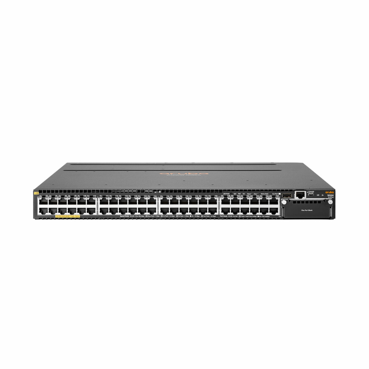 HPE Aruba 3810M 48G PoE+ 1-slot Switch - switch - 48 ports - managed ...