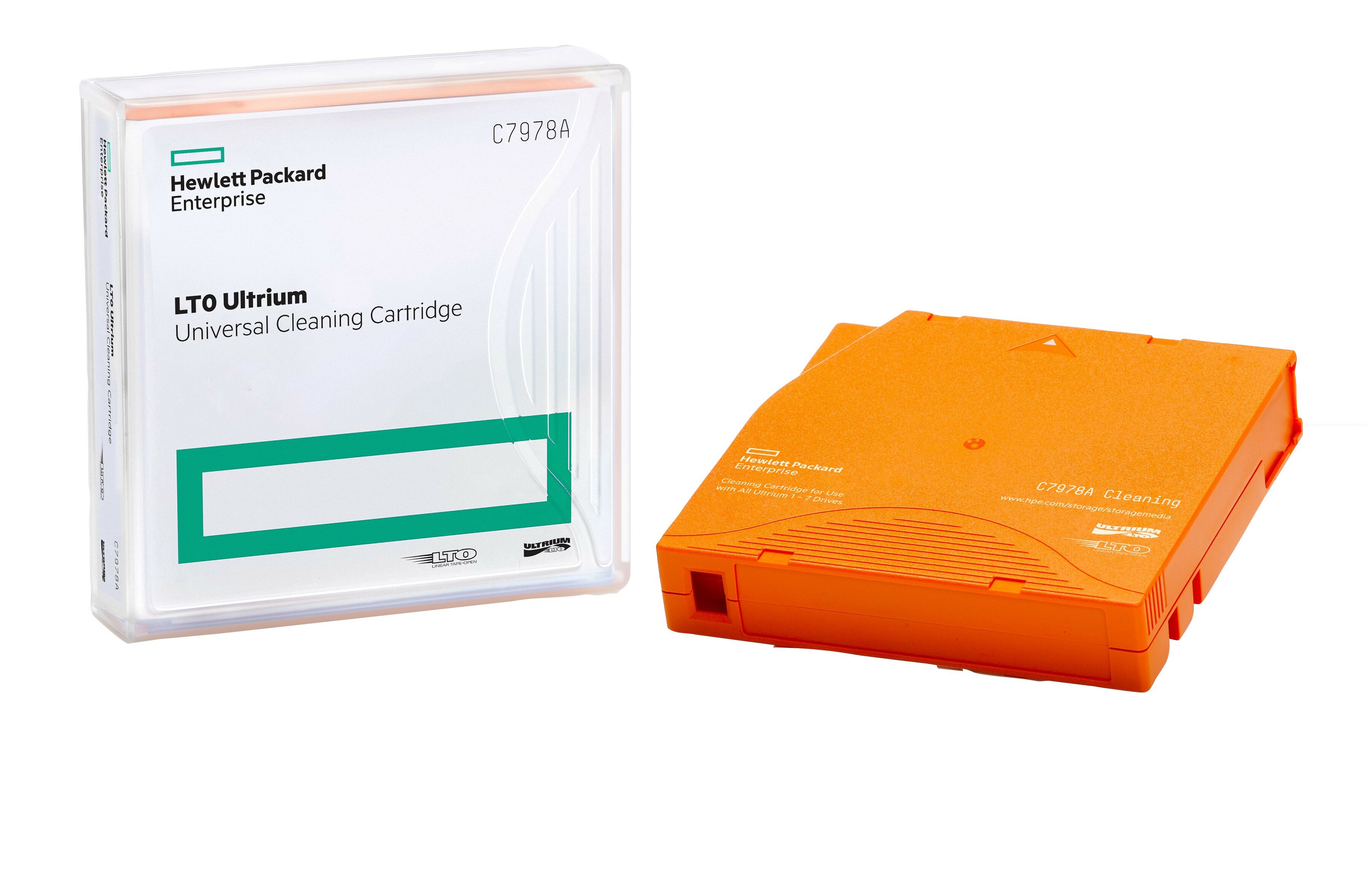 HPE Ultrium Universal Cleaning Cartridge - LTO Ultrium - oransje ...